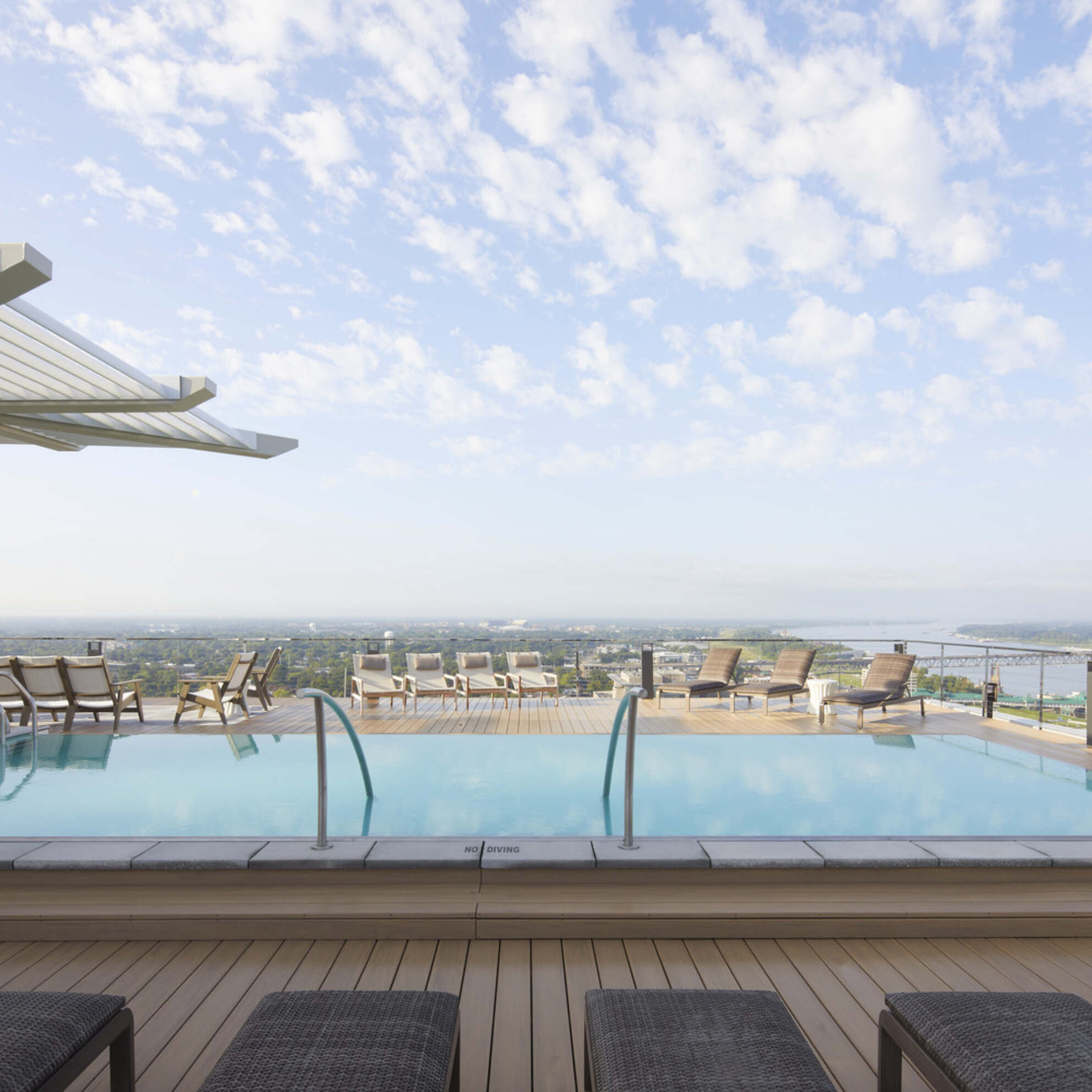 Rivermark Center Rooftop Pool