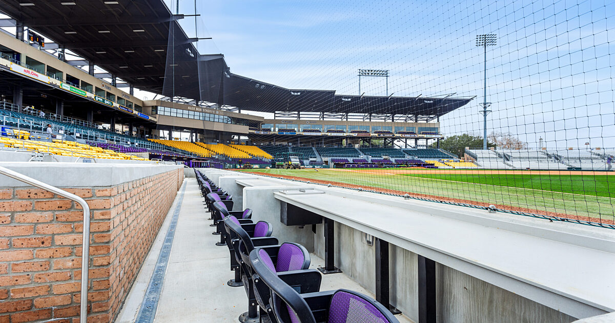 Alex Box Field Level Seating